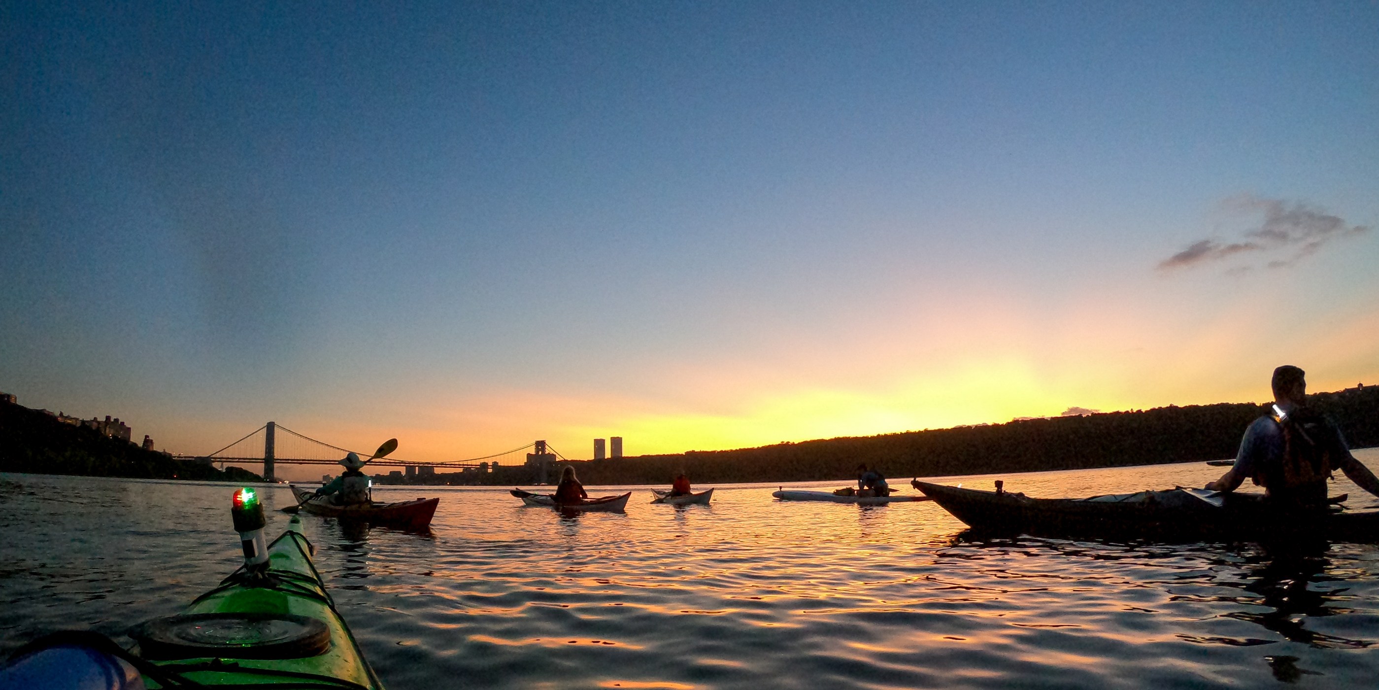 Golden Hour Kayak Trip NYC | Manhattan Kayak Co