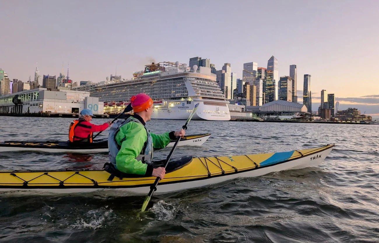 TRAK High-Performance Folding Sea Kayak Demo in NYC | Manhattan Kayak